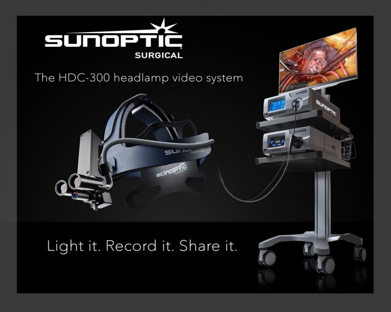 Surgical Headlight & Camera for Cardiac Surgery | Sunoptic Surgical